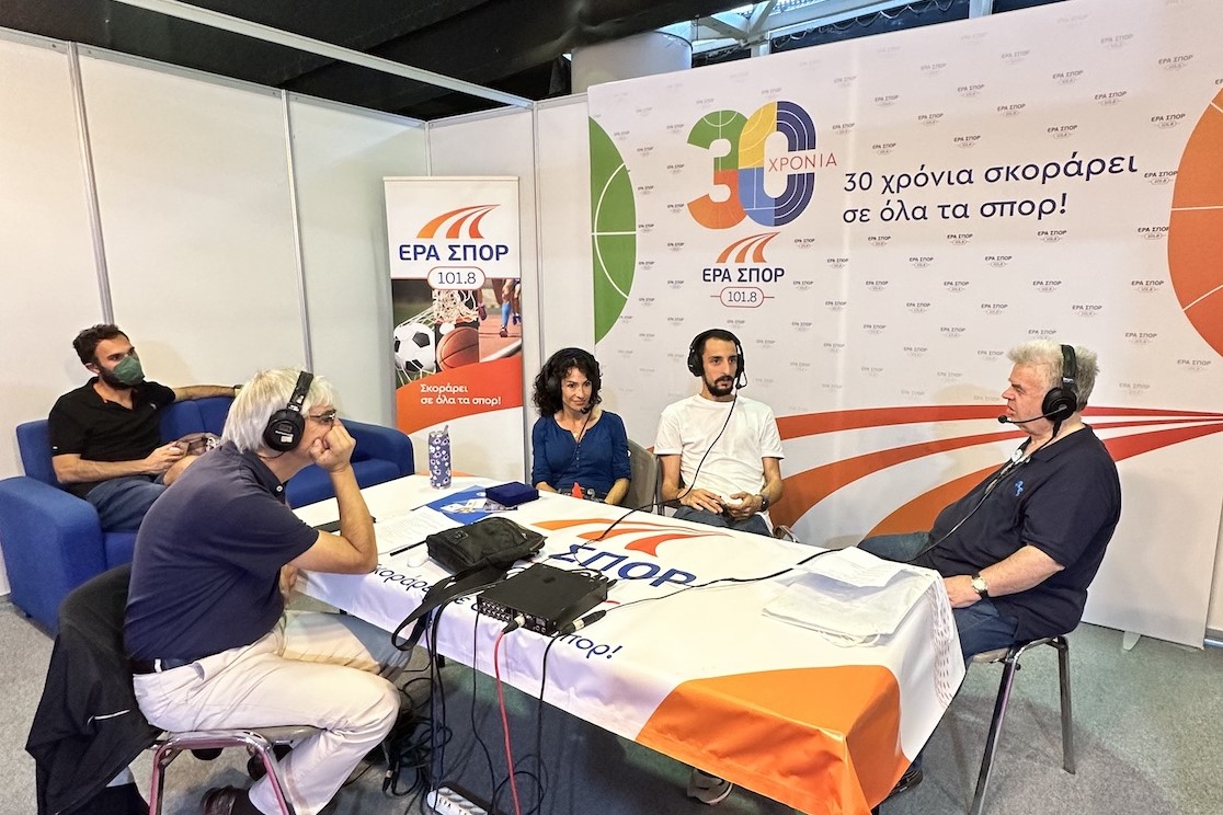 Η ΕΡΑ ΣΠΟΡ εκπέμπει από την έκθεση του Αυθεντικού Μαραθωνίου της Αθήνας ...